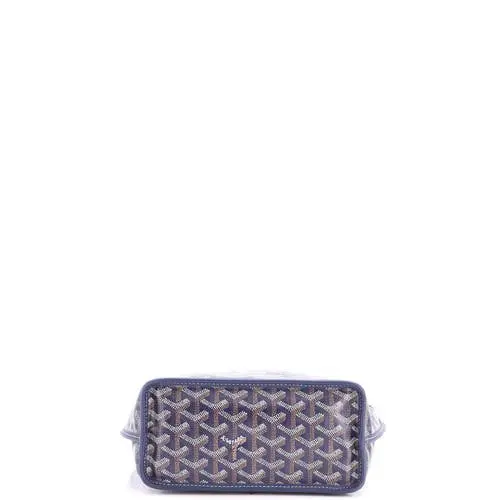 Goyard Anjou Reversible Mini Tote Coated Canvas - Blue