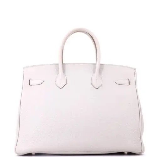 Hermès Birkin Handbag Togo With Palladium Hardware 35 - Grey