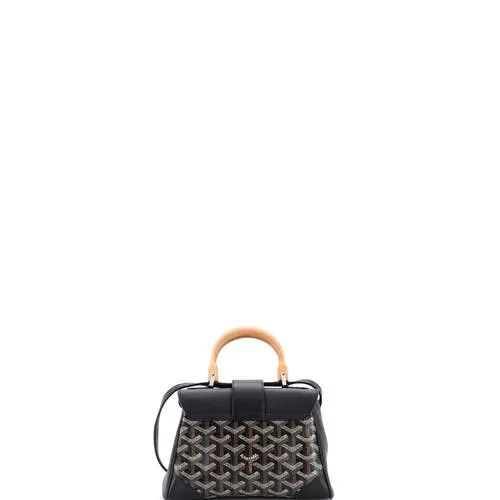 Goyard Saigon Top Handle Mini Bag - Black
