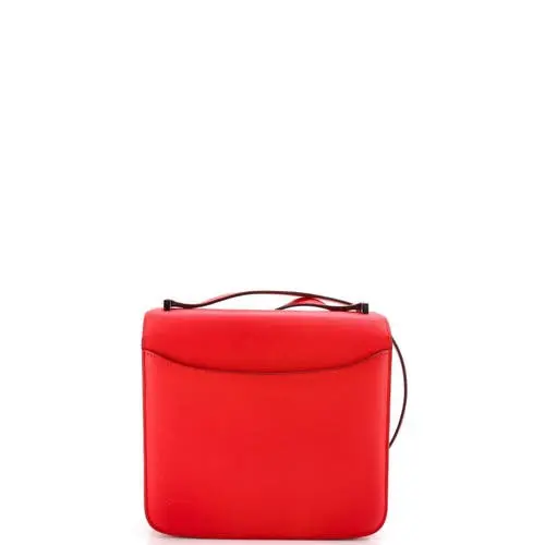 Hermès 2002 Shoulder Bag Evercolor 20 - Red