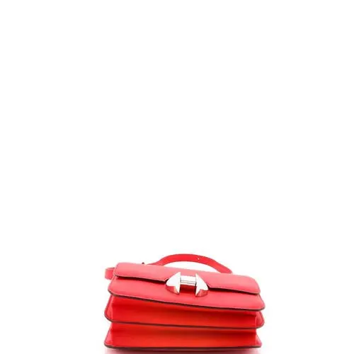 Hermès 2002 Shoulder Bag Evercolor 20 - Red