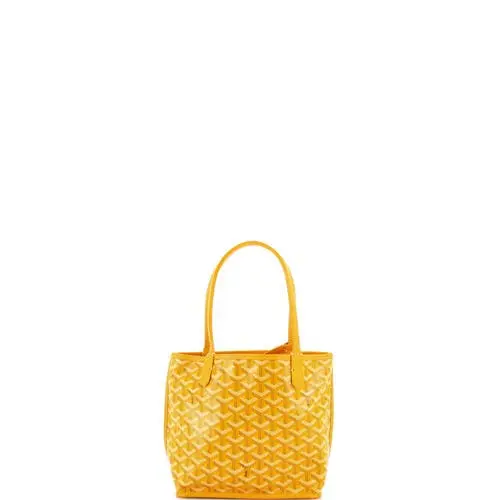 Goyard Anjou Reversible Tote Coated Canvas Mini - Orange