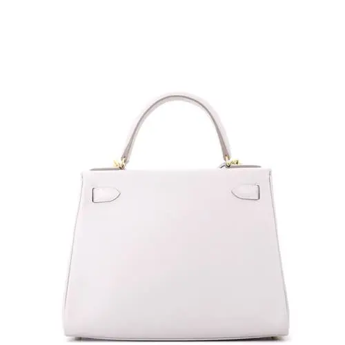Hermès Kelly Handbag Evercolor With Gold Hardware 28 - Grey