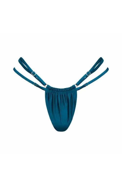 IVY SWIMWEAR Selene Bikini Bottom - Teal