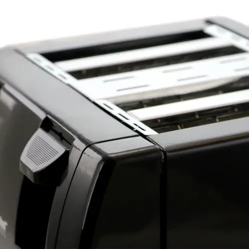 BETTER CHEF 4 Slice Wide Slot Dual Control Toaster