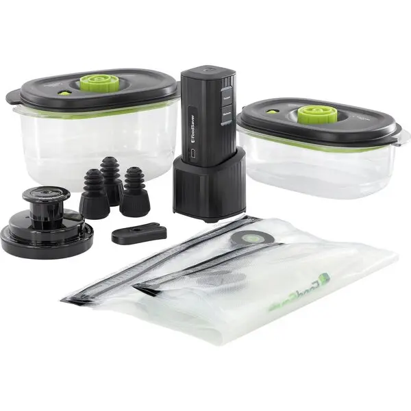 FOODSAVER Cordless Mini Vacuum Sealer With Starter Kit - Black