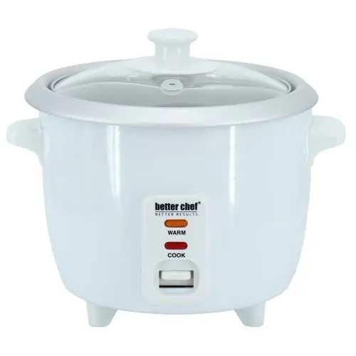BETTER CHEF 3 Cup Automatic Rice Cooker - White