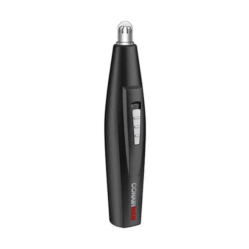 CONAIR Cordless Stainless Steel Nose And Ear Trimmer - Black