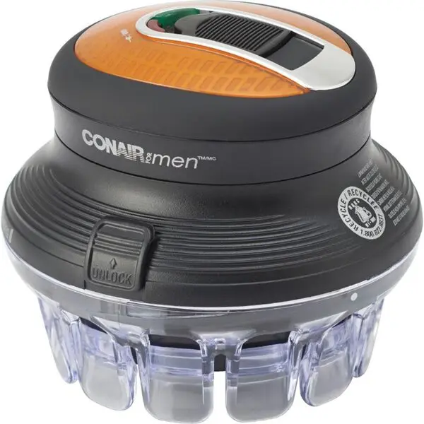 CONAIR Cordless Even Cut Rotary Haircut Kit With Dual Blades - Grey