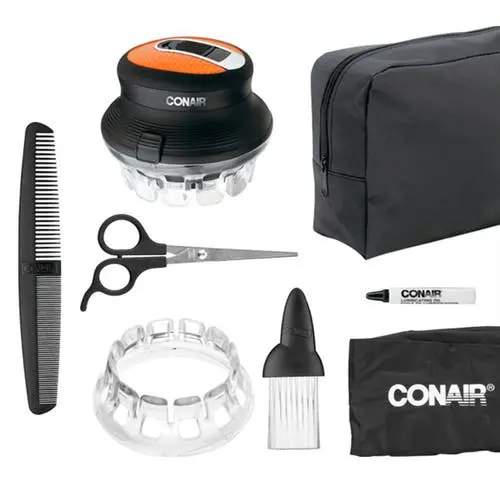 CONAIR Cordless Even Cut Rotary Haircut Kit With Dual Blades