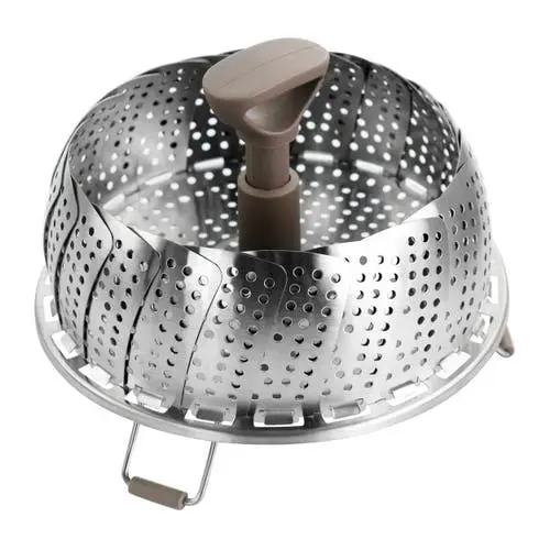 MARTHA STEWART Richburn Stainless Steel Telescopic Folding Steamer Insert