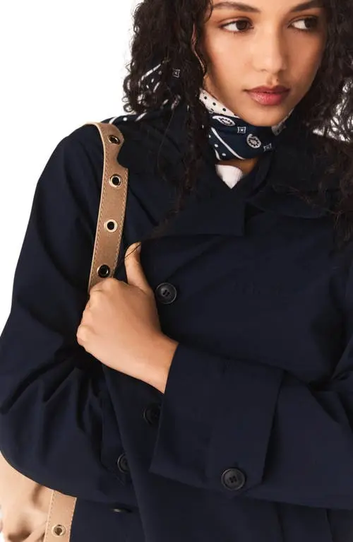 Maje Rhinestone-hood Trench