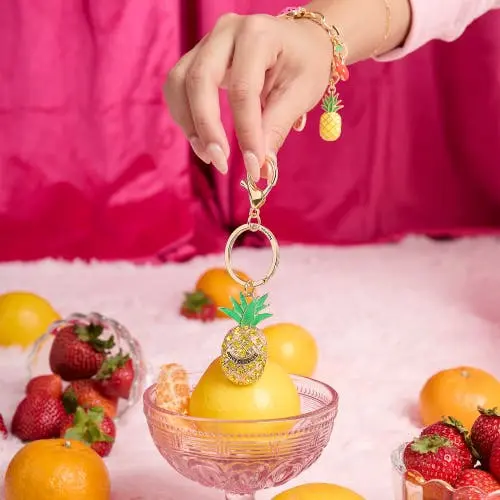 Juicy Couture Pineapple Keychain - Multicolor