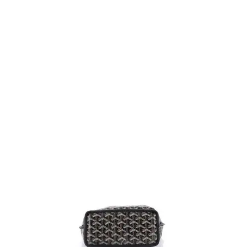 Goyard Anjou Reversible Tote Coated Canvas Mini - Black