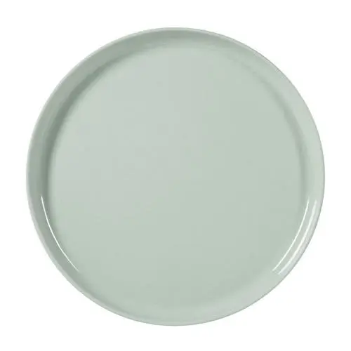 GIBSON HOME Candy Skies 12 Piece Wheat Straw Melamine Dinnerware Set - Green