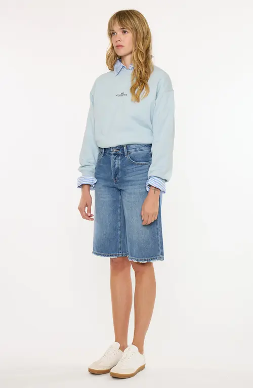 KANCAN Low Slung Baggy Denim Jorts