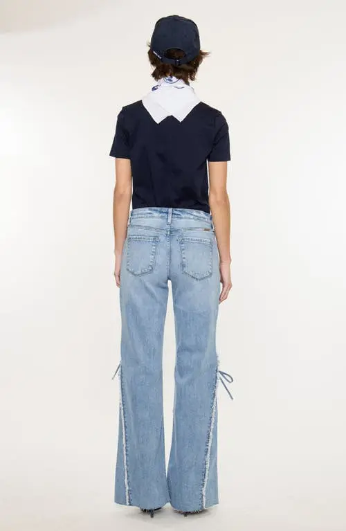 KANCAN Mid-rise Flare Jeans