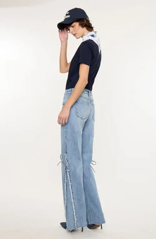 KANCAN Mid-rise Flare Jeans