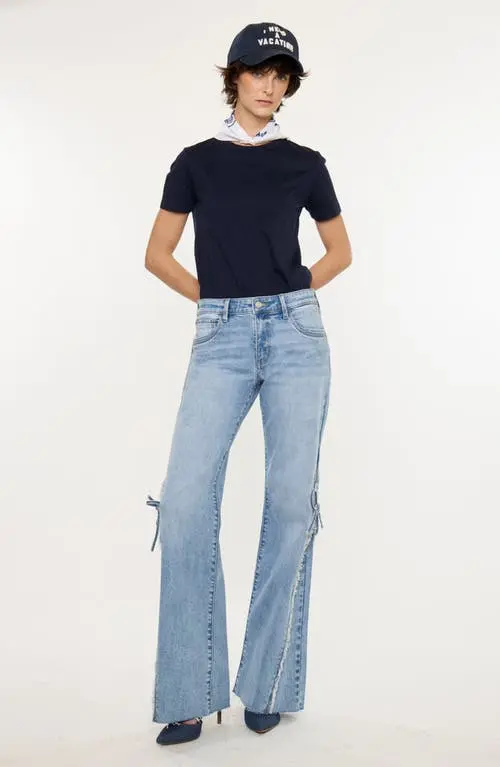 KANCAN Mid-rise Flare Jeans