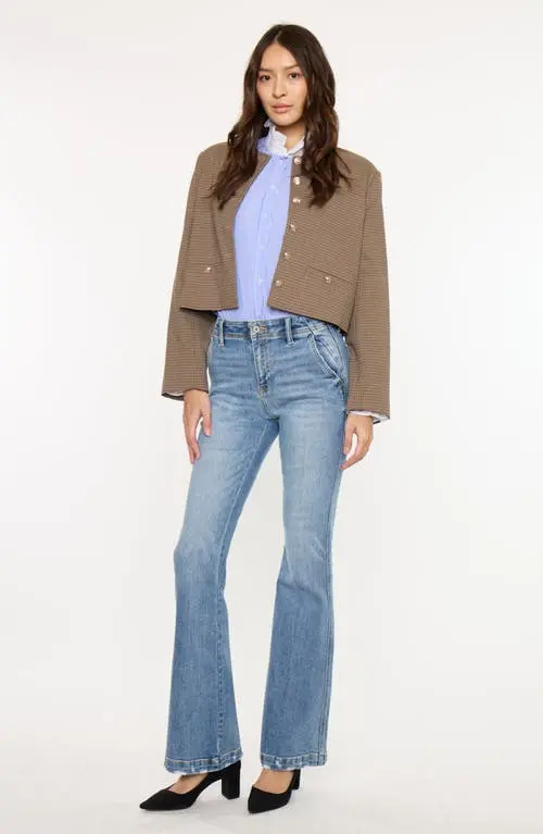KANCAN High-rise Flare Jeans