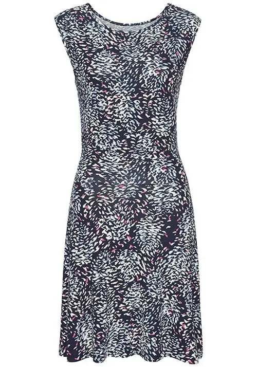 LASCANA Sleeveless Print Dress