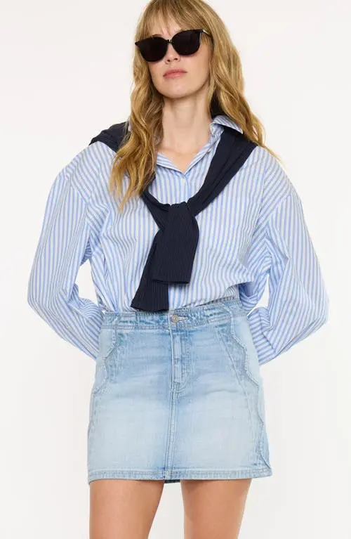 KANCAN Giaa Mid-rise Denim Skirt