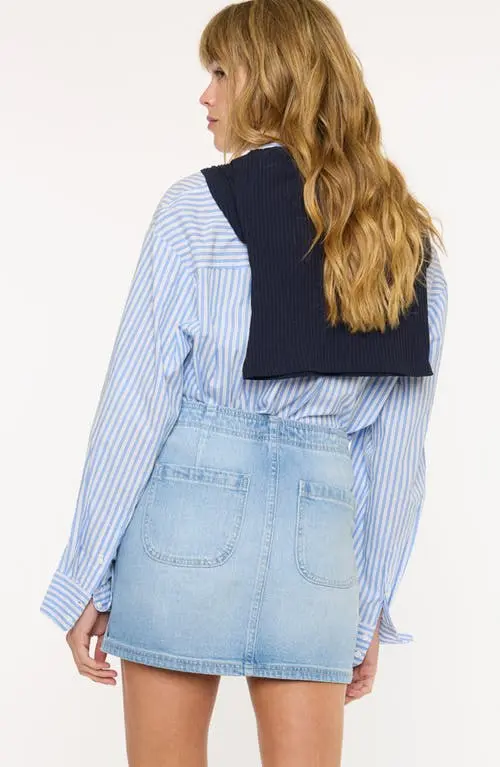 KANCAN Giaa Mid-rise Denim Skirt