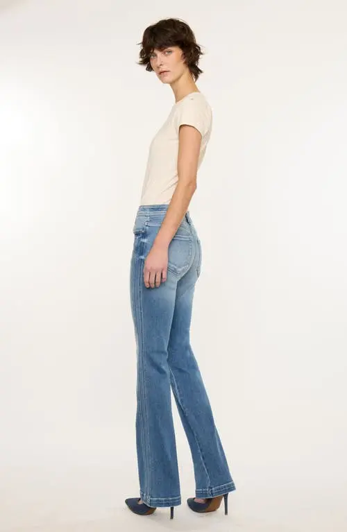KANCAN Abigail Mid-rise Bootcut Stretch Jeans