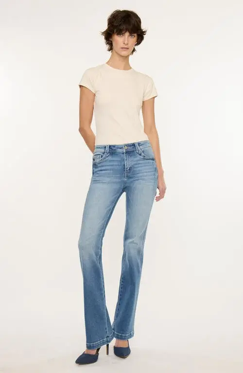 KANCAN Abigail Mid-rise Bootcut Stretch Jeans
