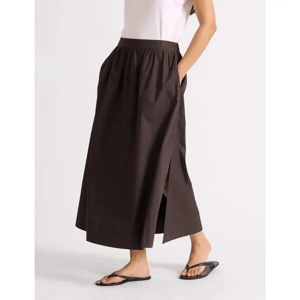 ALBARAY Cotton Full Skirt
