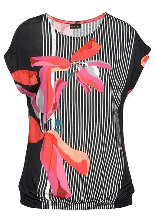 LASCANA Allover Mix Print Top