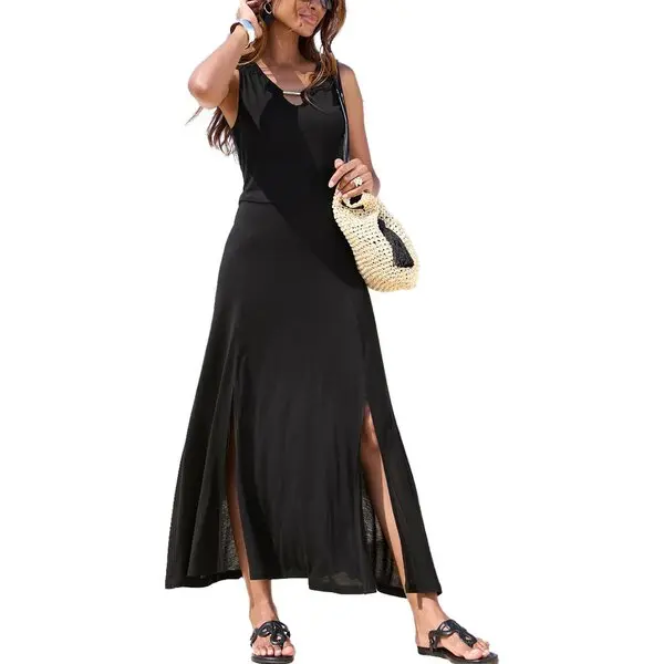 LASCANA Keyhole Detail Maxi Dress