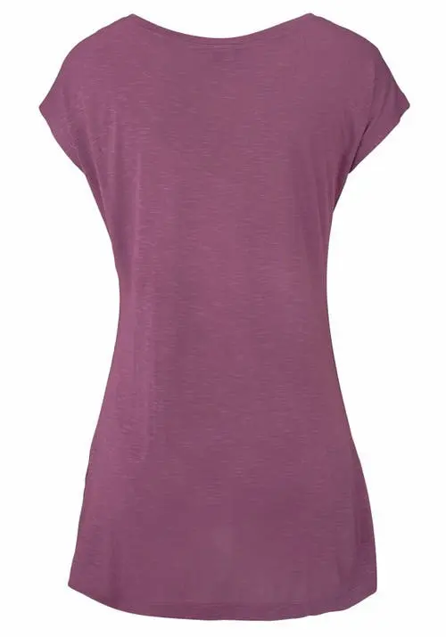 LASCANA Mosaic Print Dolman Sleeve Top