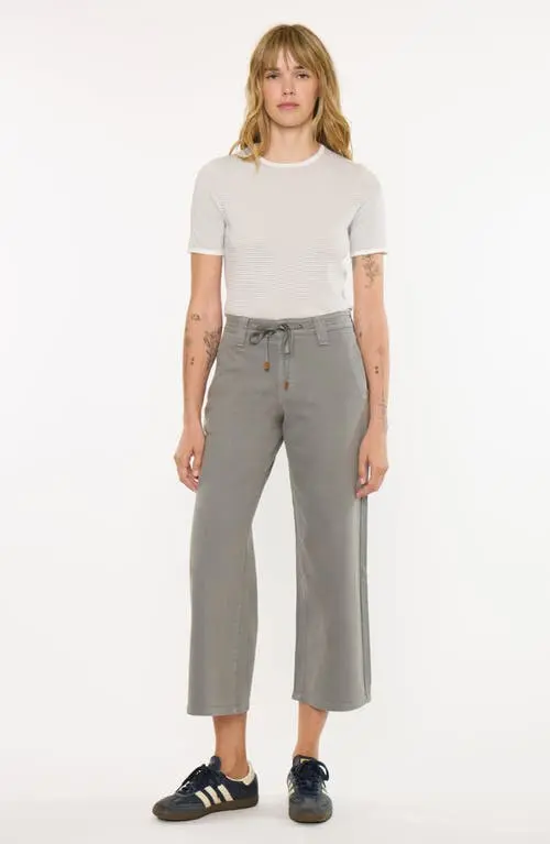 KANCAN High Rise Crop Wide Leg Pants