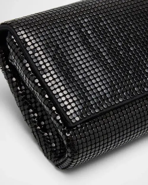 WHITING & DAVIS Zoe Baguette Clutch