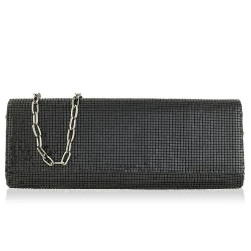 WHITING & DAVIS Zoe Baguette Clutch