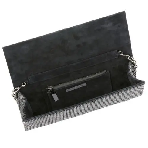 WHITING & DAVIS Zoe Baguette Clutch