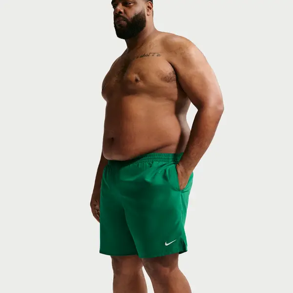 Nike Swim Breaker Essential 7" Brief-lined Volley Short - Green