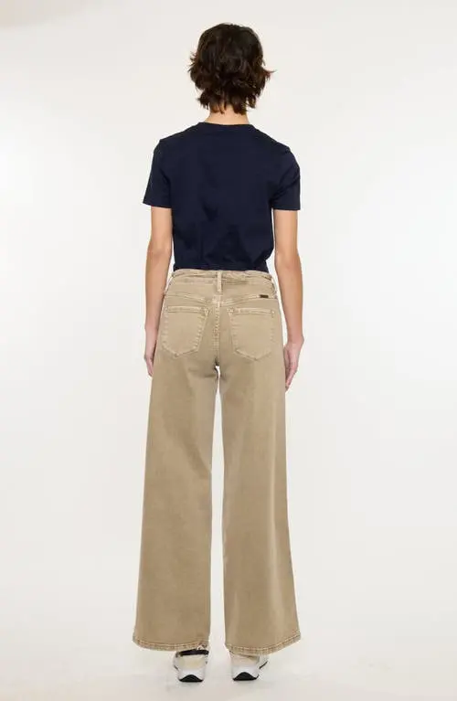 KANCAN Mid Rise Wide Leg Flare Jeans