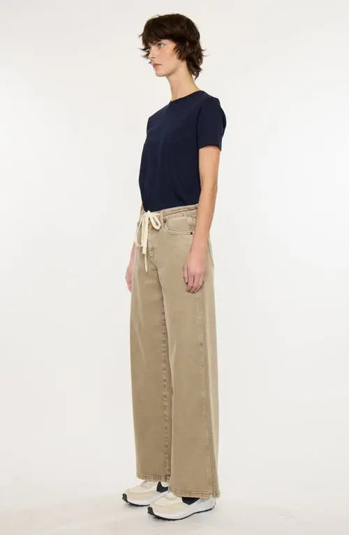 KANCAN Mid Rise Wide Leg Flare Jeans