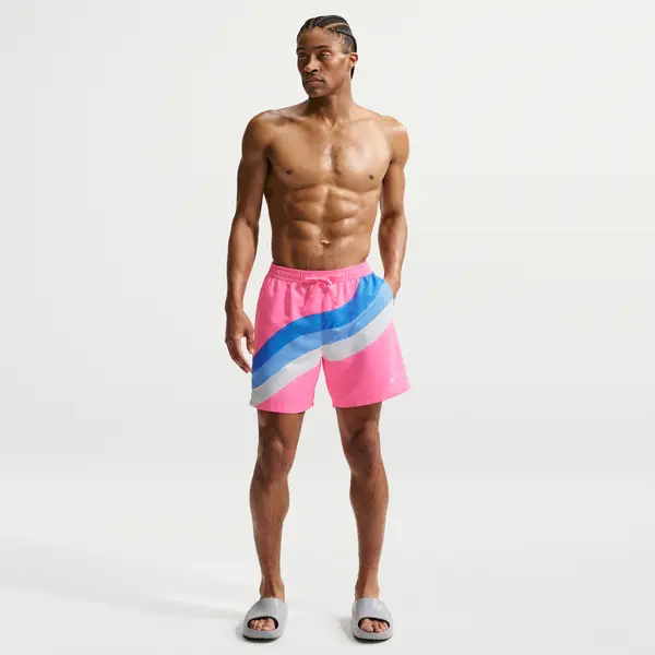 Nike Swim Breaker 7" Volley Short - Pink