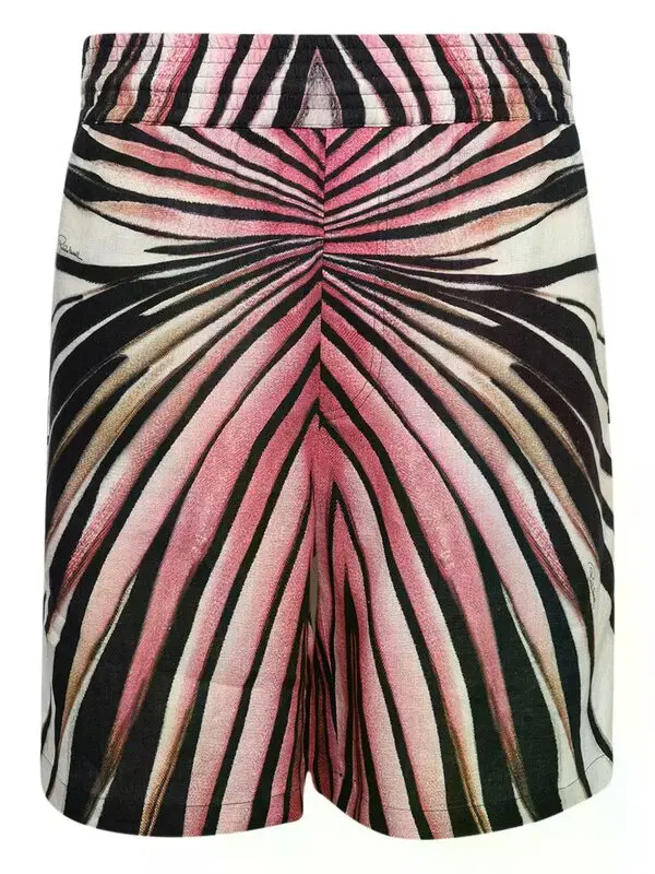 Roberto Cavalli Printed Shorts - Pink