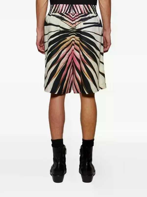 Roberto Cavalli Printed Shorts - Pink