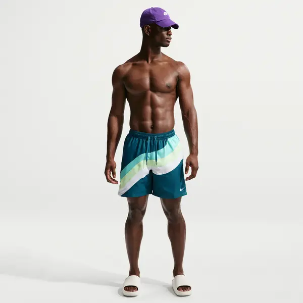 Nike Swim Breaker 7" Volley Shorts - Blue