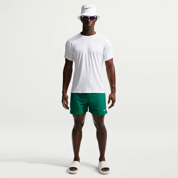 Nike Swim Breaker Essential 5" Volley Shorts - Green