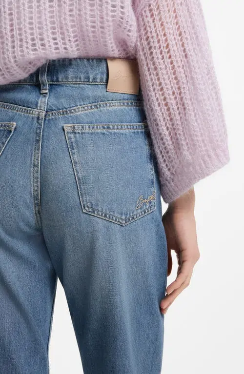 Hugo Boss Ada High-waist Wide-leg Jeans