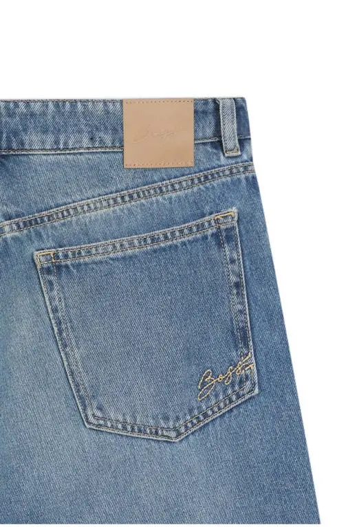 Hugo Boss Ada High-waist Wide-leg Jeans