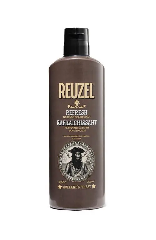 REUZEL Refresh No Rinse Beard Wash - None