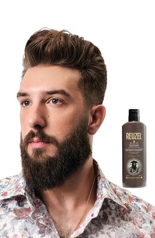 REUZEL Refresh No Rinse Beard Wash - None