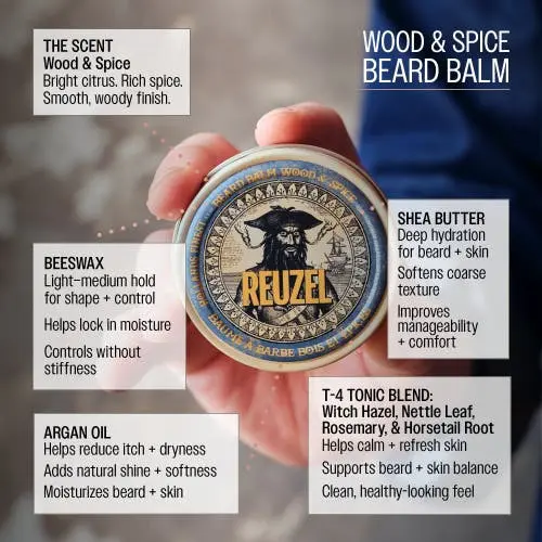 REUZEL Wood & Spice Beard Balm